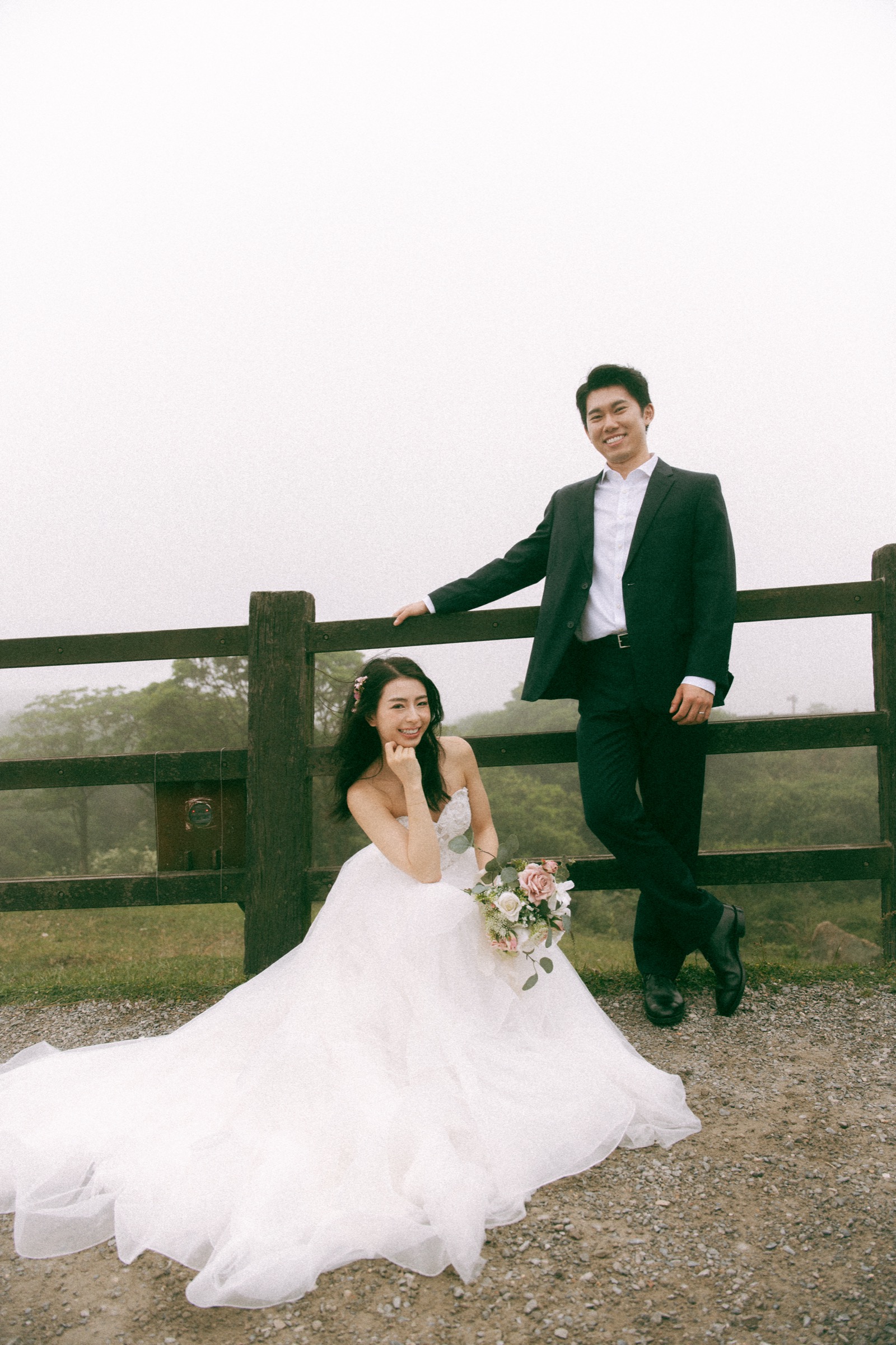 Amy and Shawn's Nostalgic and Retro Destination Pre-Wedding Shoot in Taiwan