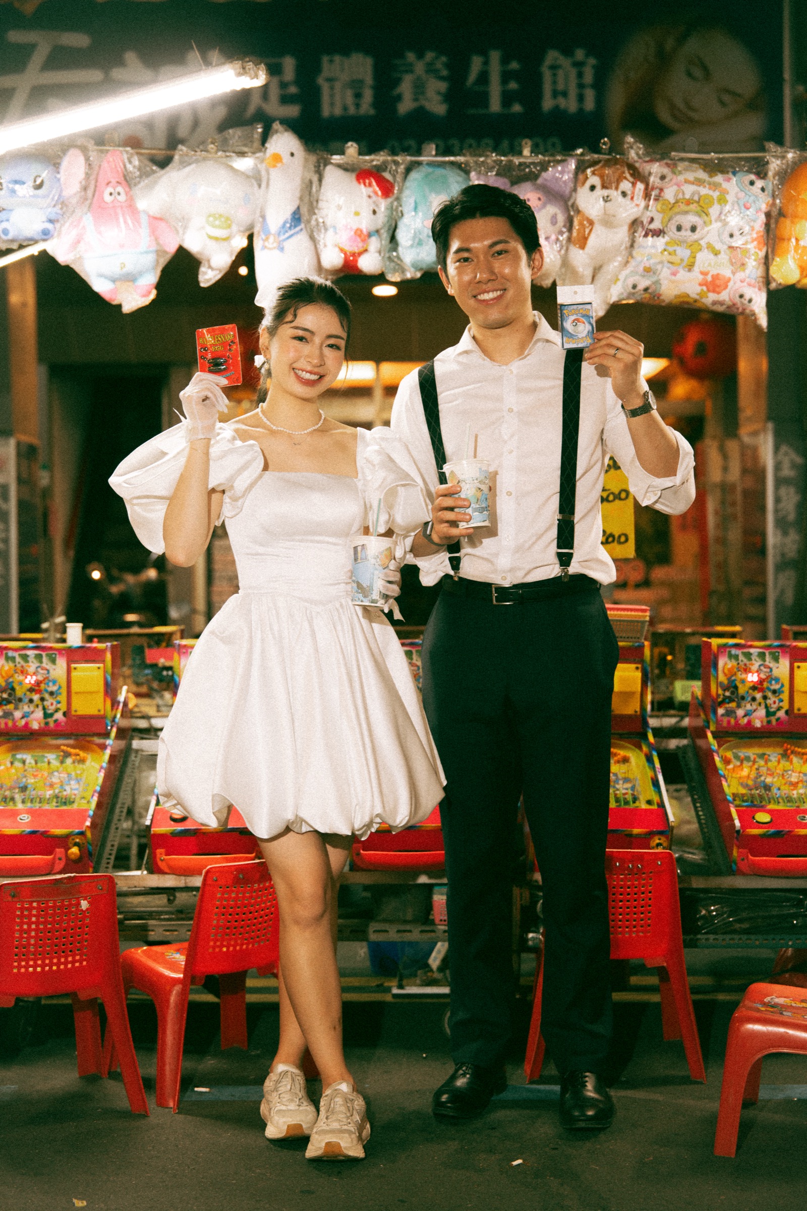 Amy and Shawn's Nostalgic and Retro Destination Pre-Wedding Shoot in Taiwan
