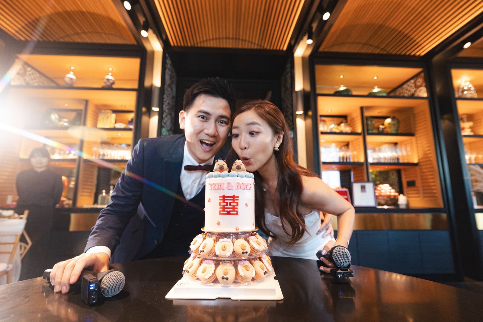 Yu Rong and Tzin's Joyful, Bubbly Wedding at Quenino at Artyzen ...