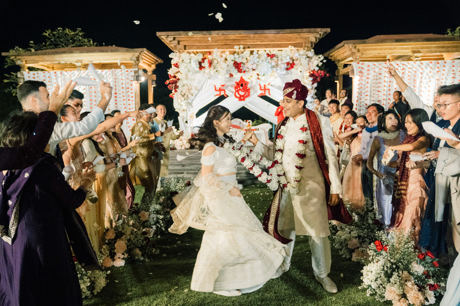 Dionne and Vasu's Vibrant Multicultural Wedding at Puri Bhagawan, Bali ...