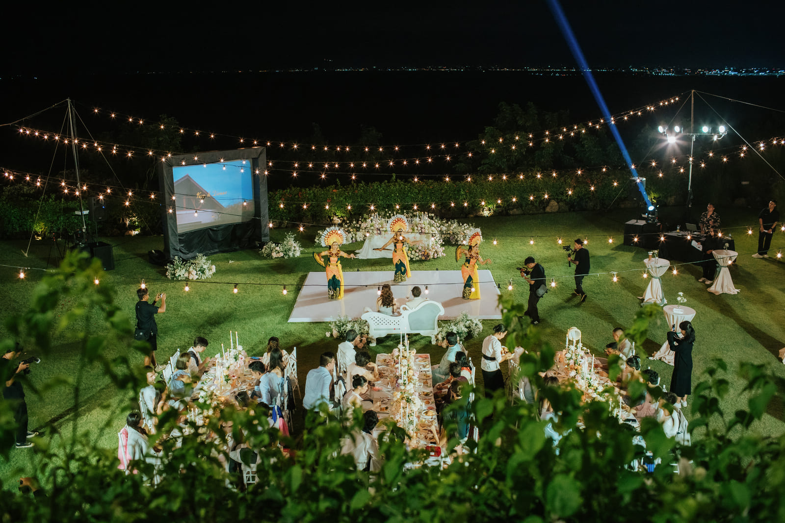 Dionne and Vasu's Vibrant Multicultural Wedding at Puri Bhagawan, Bali ...